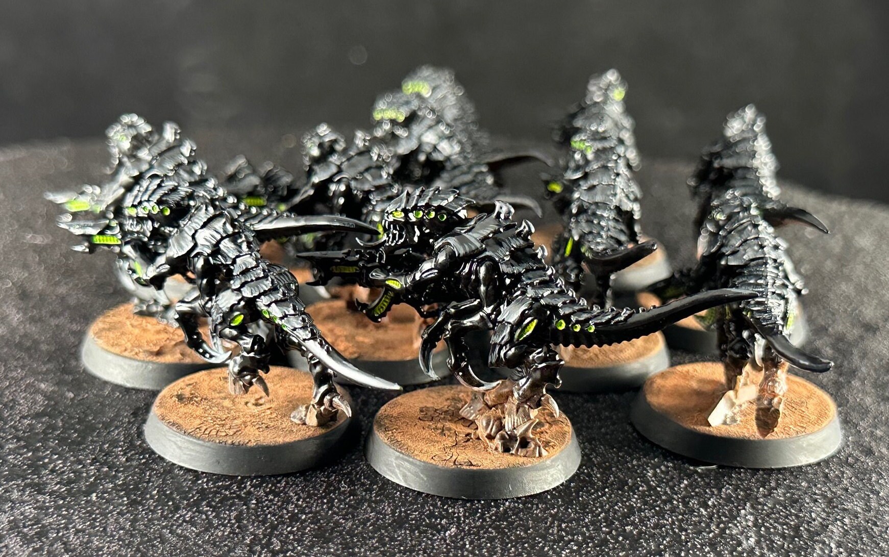 Tyranid Xenomorph Squad in Xenomorph Aliens Paint Theme. - Etsy
