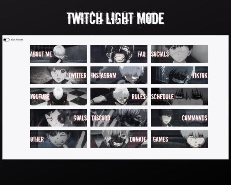 Ken Kaneki Tokyo Ghoul Anime Panels | Anime Panels | Ken Kaneki | Tokyo ...