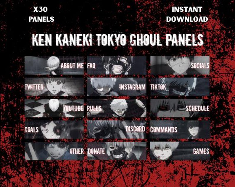 Ken Kaneki Tokyo Ghoul Anime Panels | Anime Panels | Ken Kaneki | Tokyo ...