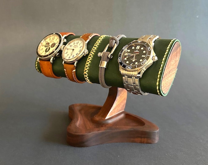 Watch Display Stand | Wooden Watch Stand | Watch Hanger | Watch Storage ...
