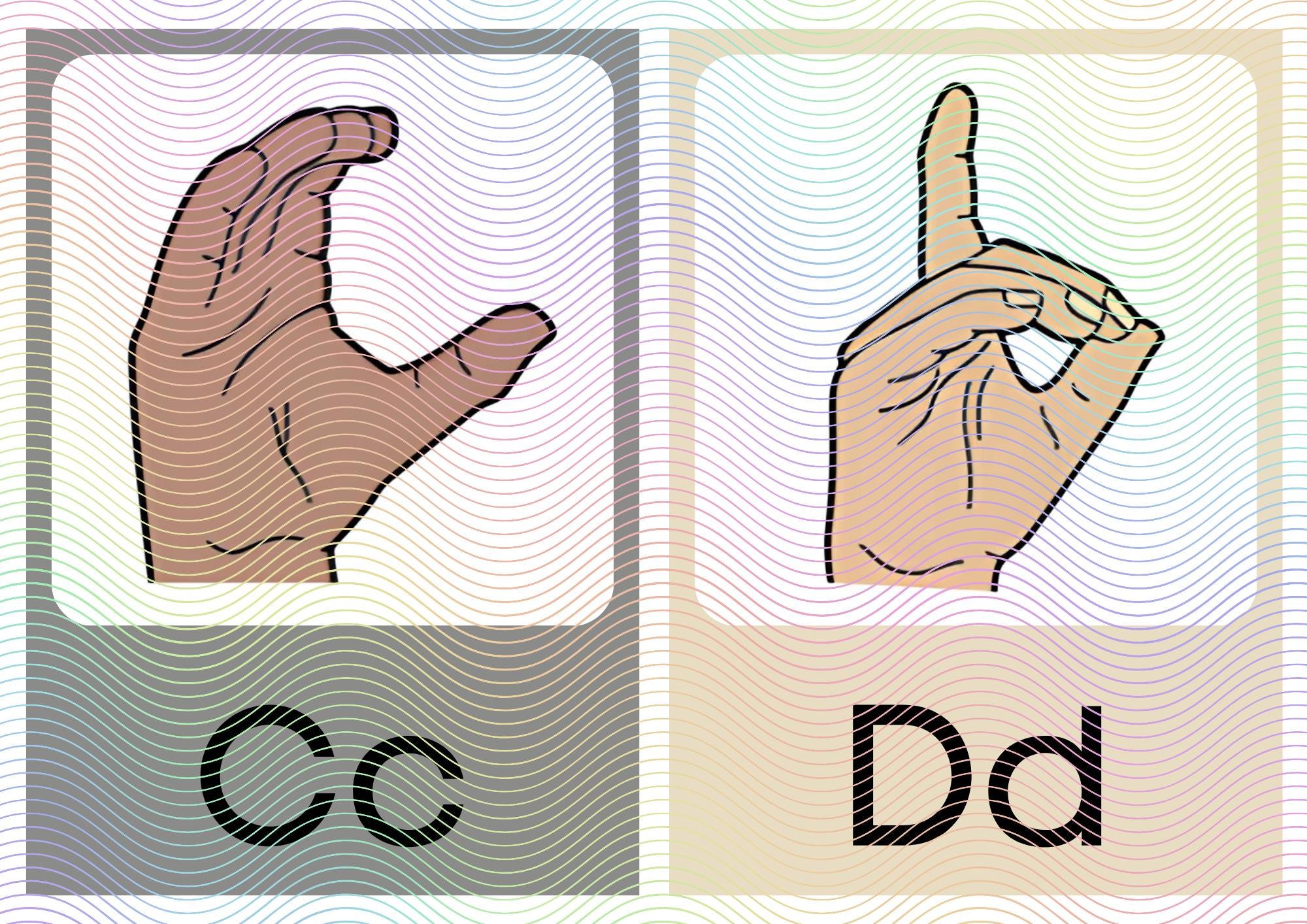 ASL Alphabet Flashcards | American Sign Language Printables | Classroom ...