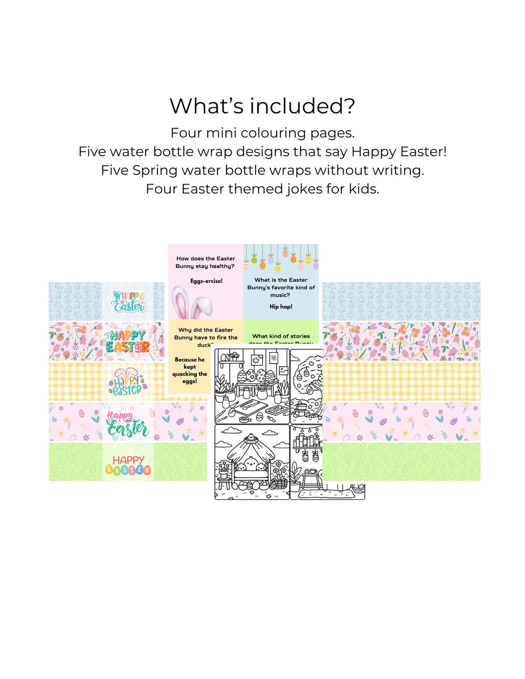 Easter Printables Pack - Etsy
