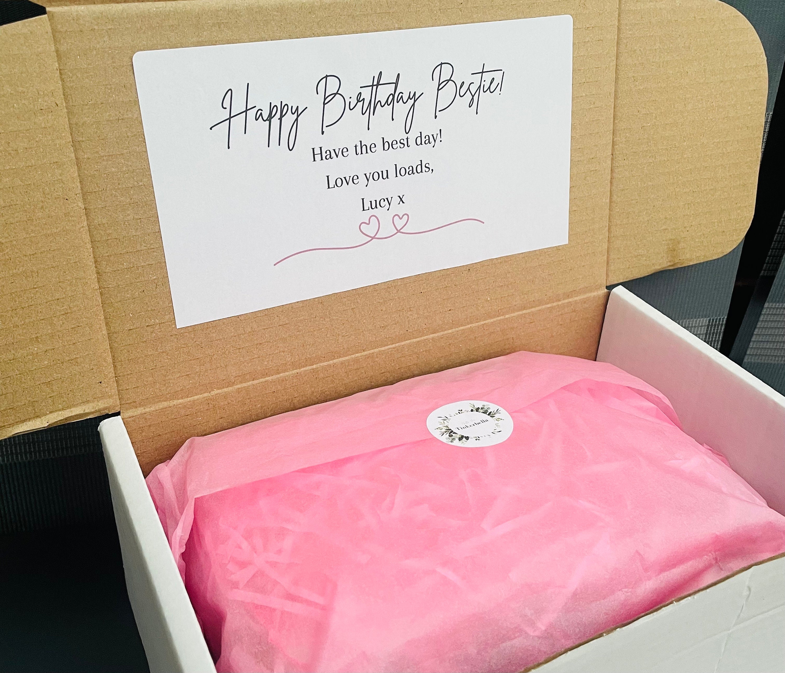 Bestie Box Best Friend Birthday Best Friend Gift for Her personalisd ...