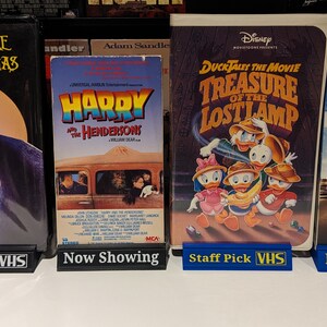 VHS Tape Display Stand. Compact and Stable Design for Standard and ...