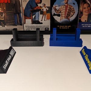 VHS Tape Display Stand. Compact and Stable Design for Standard and ...