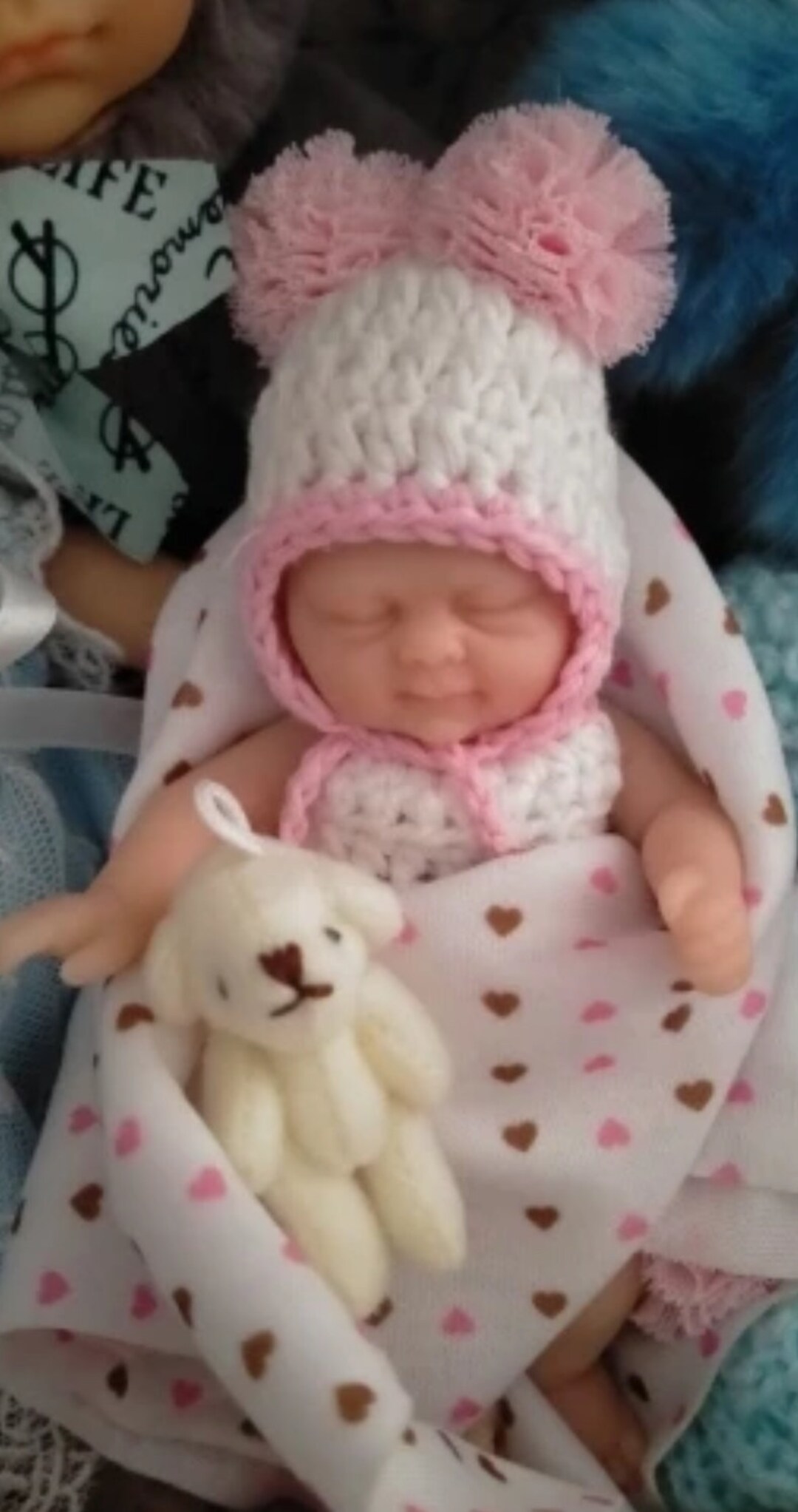 Miniature Silicone Baby Girl 5 Inch - Etsy