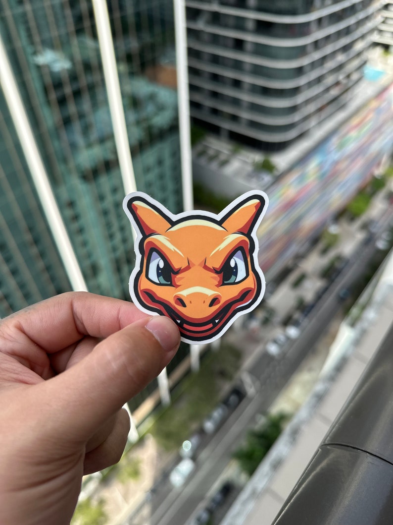 Charizard Pokémon Sticker Water Resistant Soft Touch Matt Laminate - Etsy