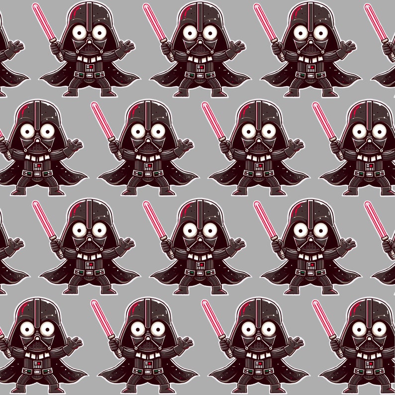 Darth Vader Sticker | Water Resistant | Matte Laminate - Etsy