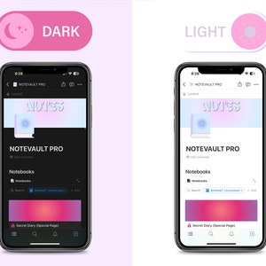 Notevault Pro: Notion Notes Hub, Shopping List, and Secret Diary - Etsy