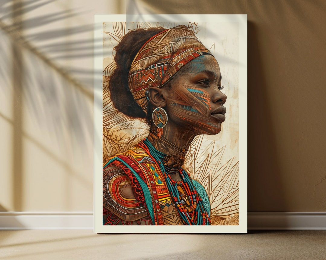African American Abstract Art Digital Art Instant Downloadable Files ...