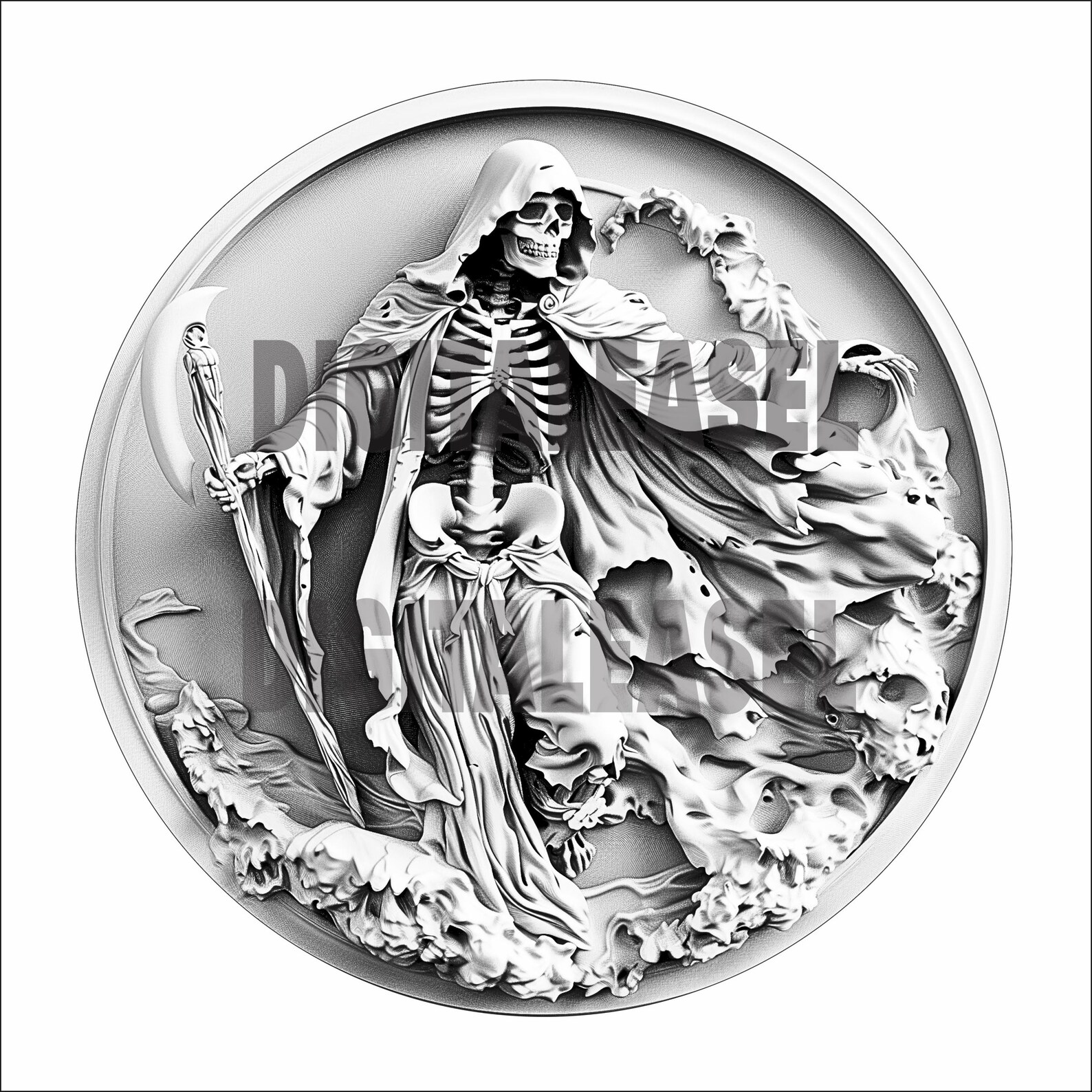 Laser Engrave File 3D Illusion PNG for Engraving Glowforge Laser Cut ...