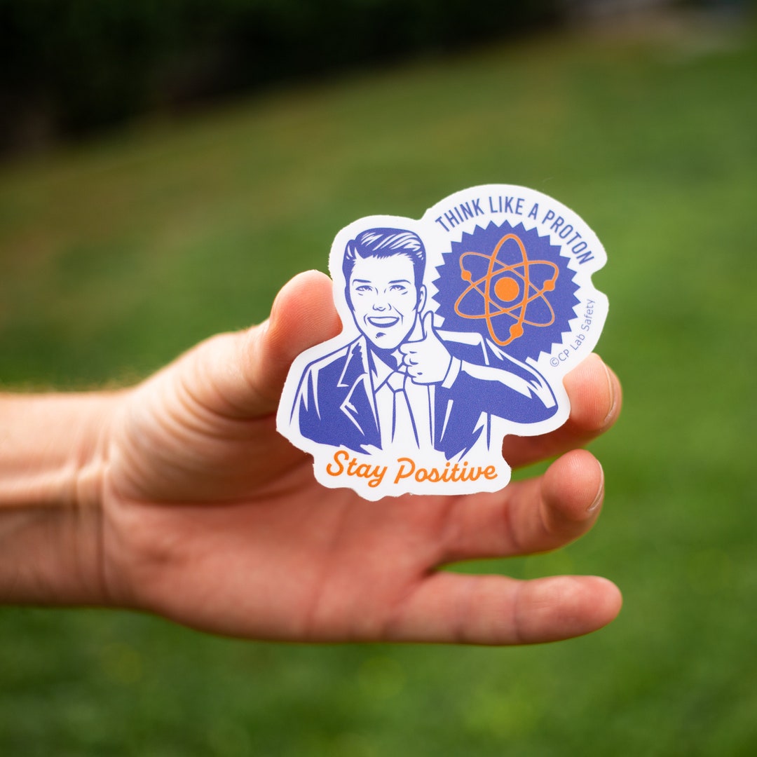 Funny Retro Proton Guy Sticker - Etsy