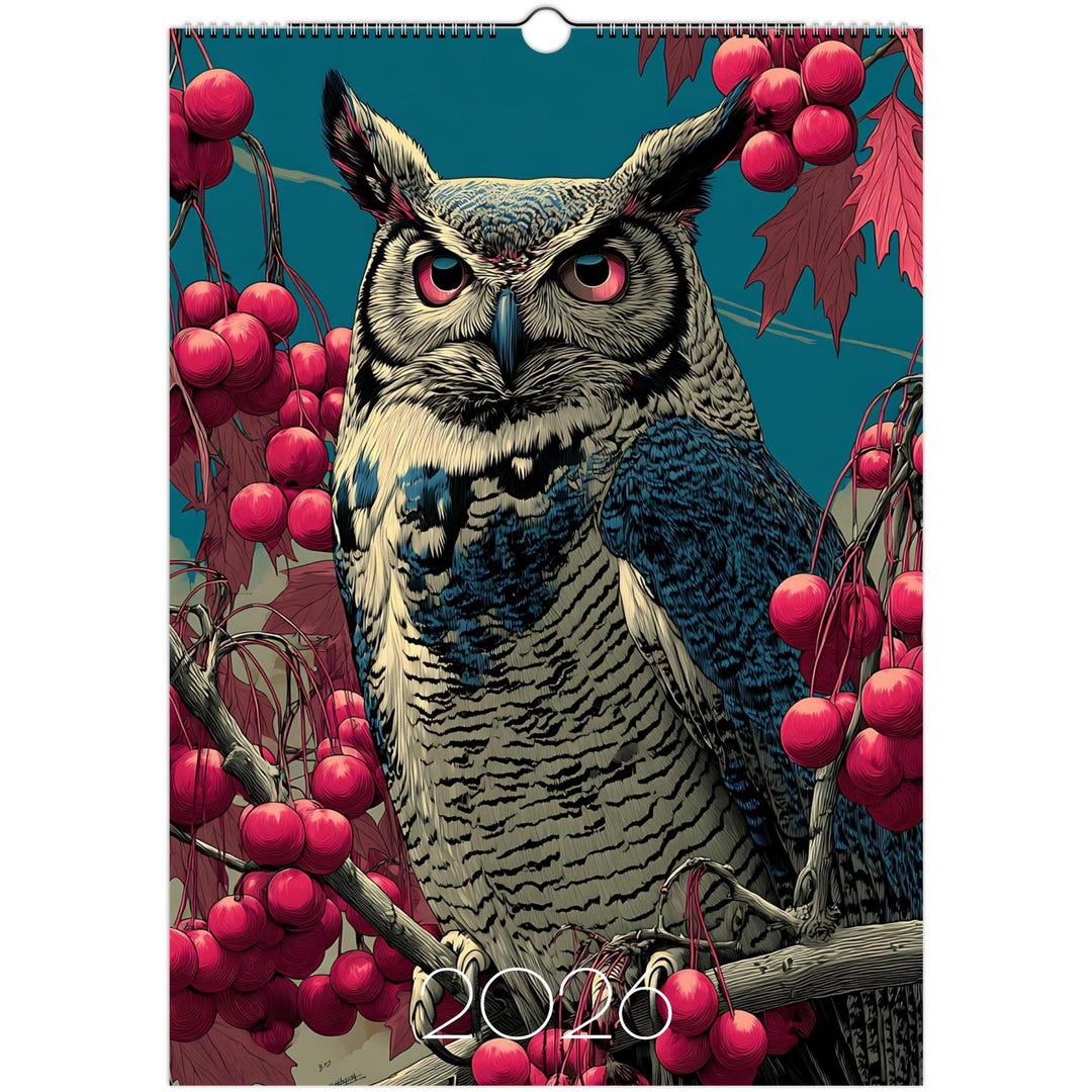 Calendar 2026 Birds Wildlife Calendar Nature Planner Gift for Bird and ...