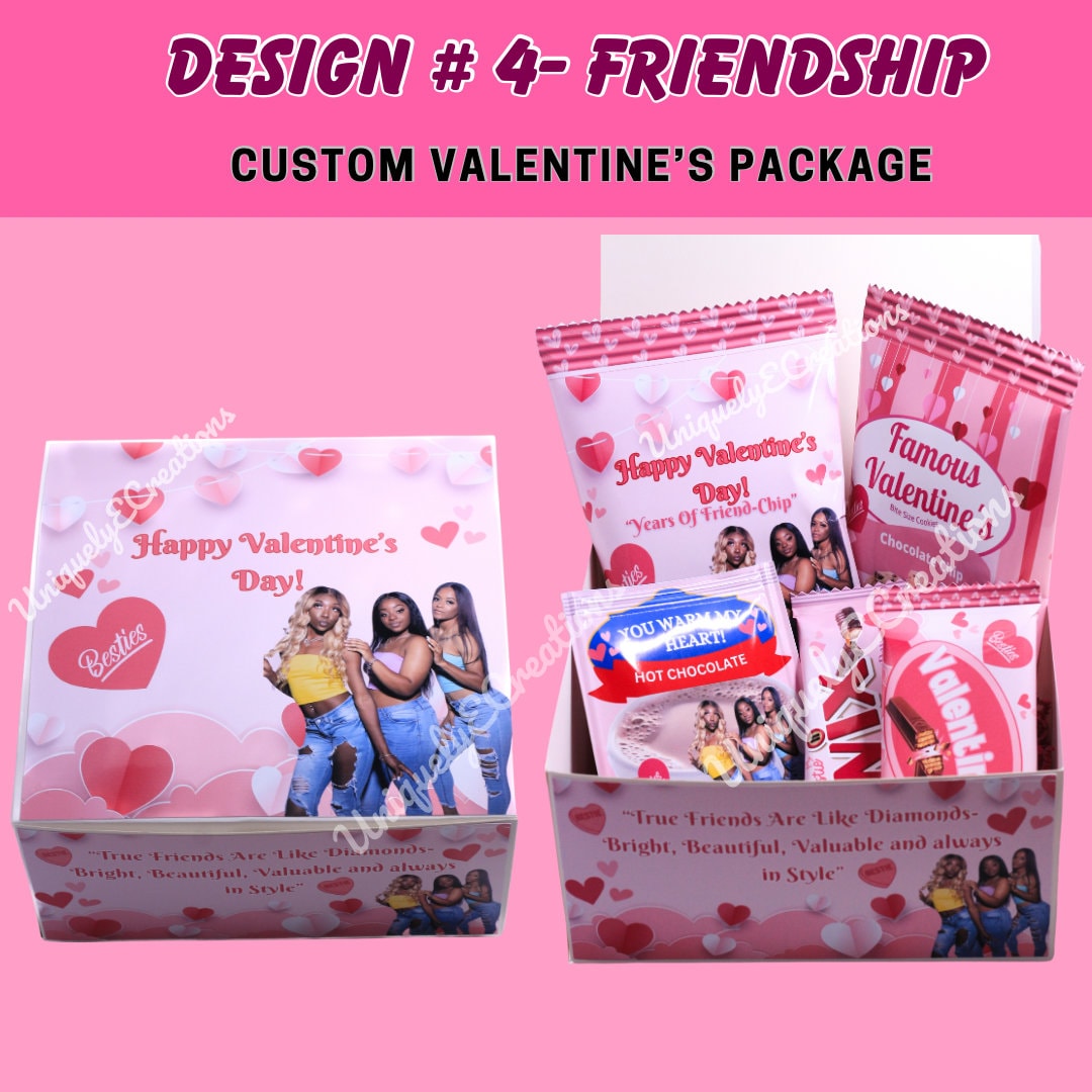 Valentine’s Day Snack Box - Etsy