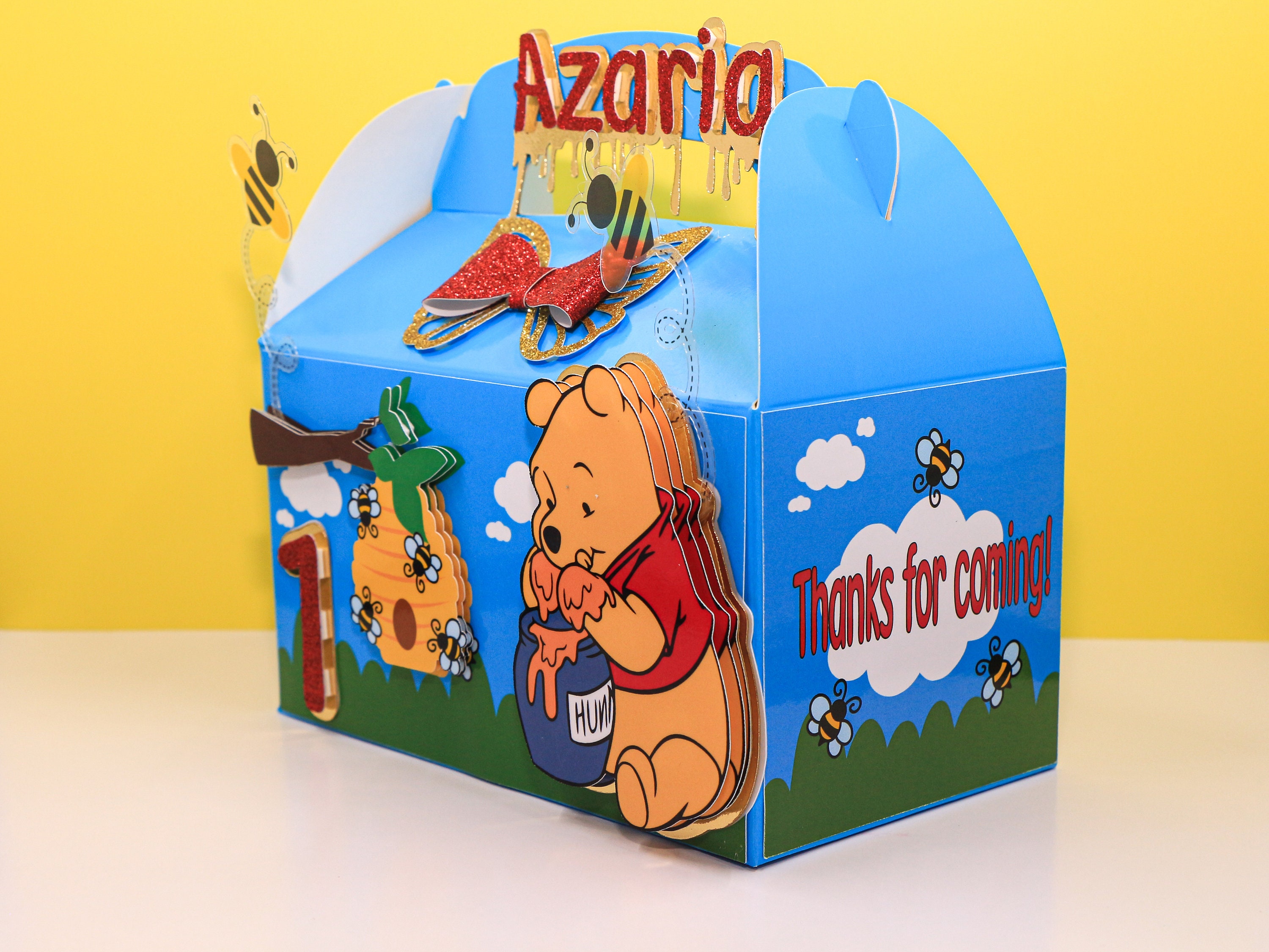 Winnie the Pooh Gabble Boxes - Etsy