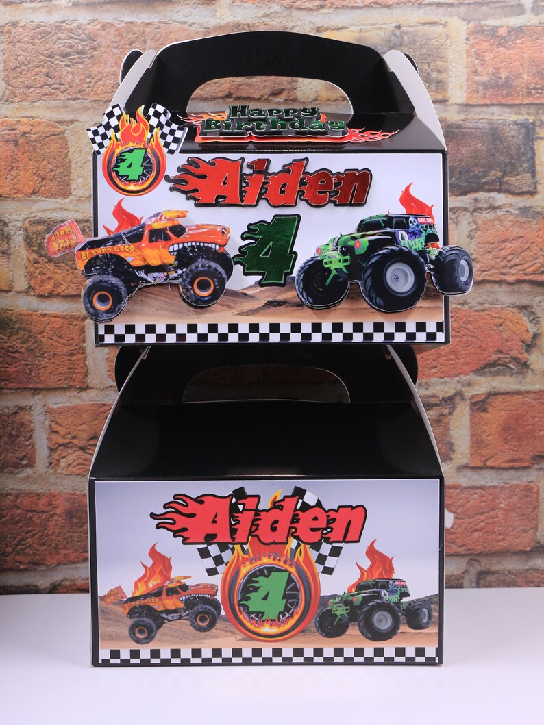 Monster Jam Gabble Boxes - Etsy