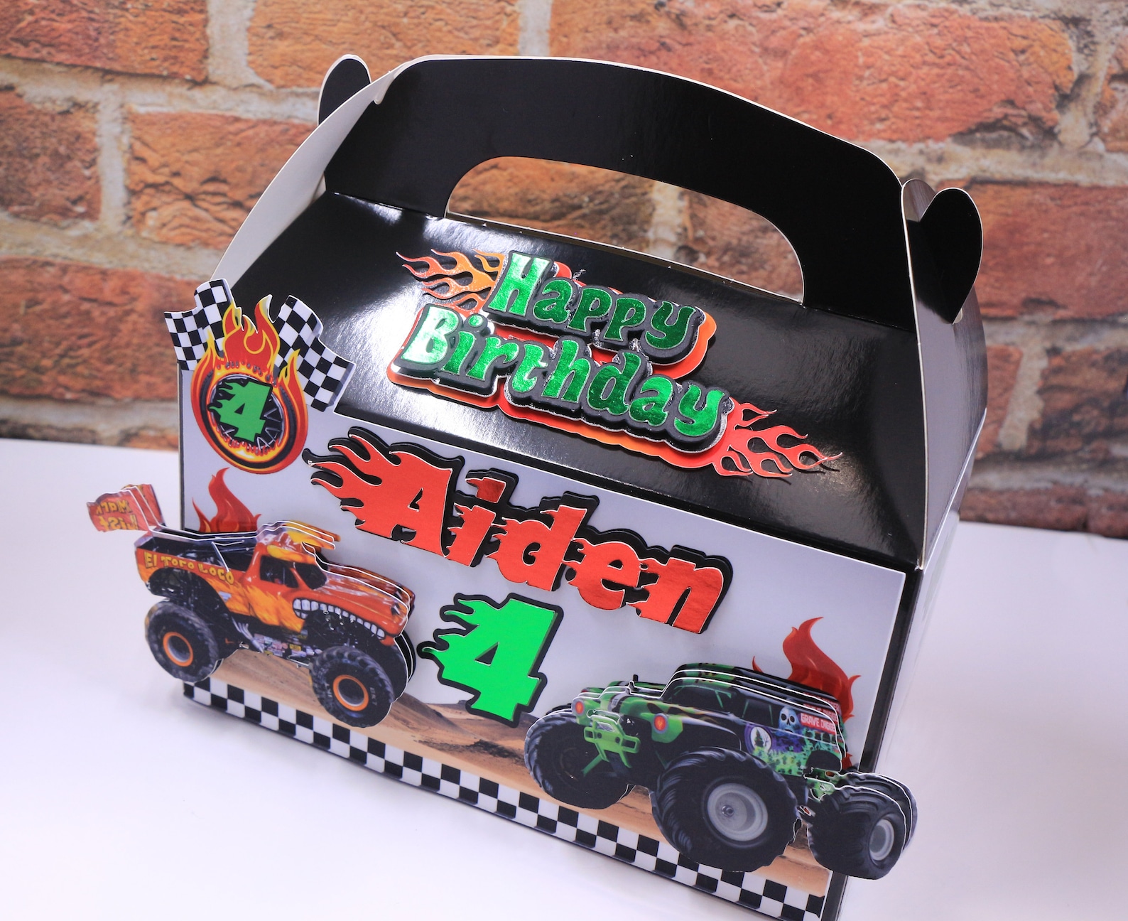 Monster Jam Gabble Boxes - Etsy