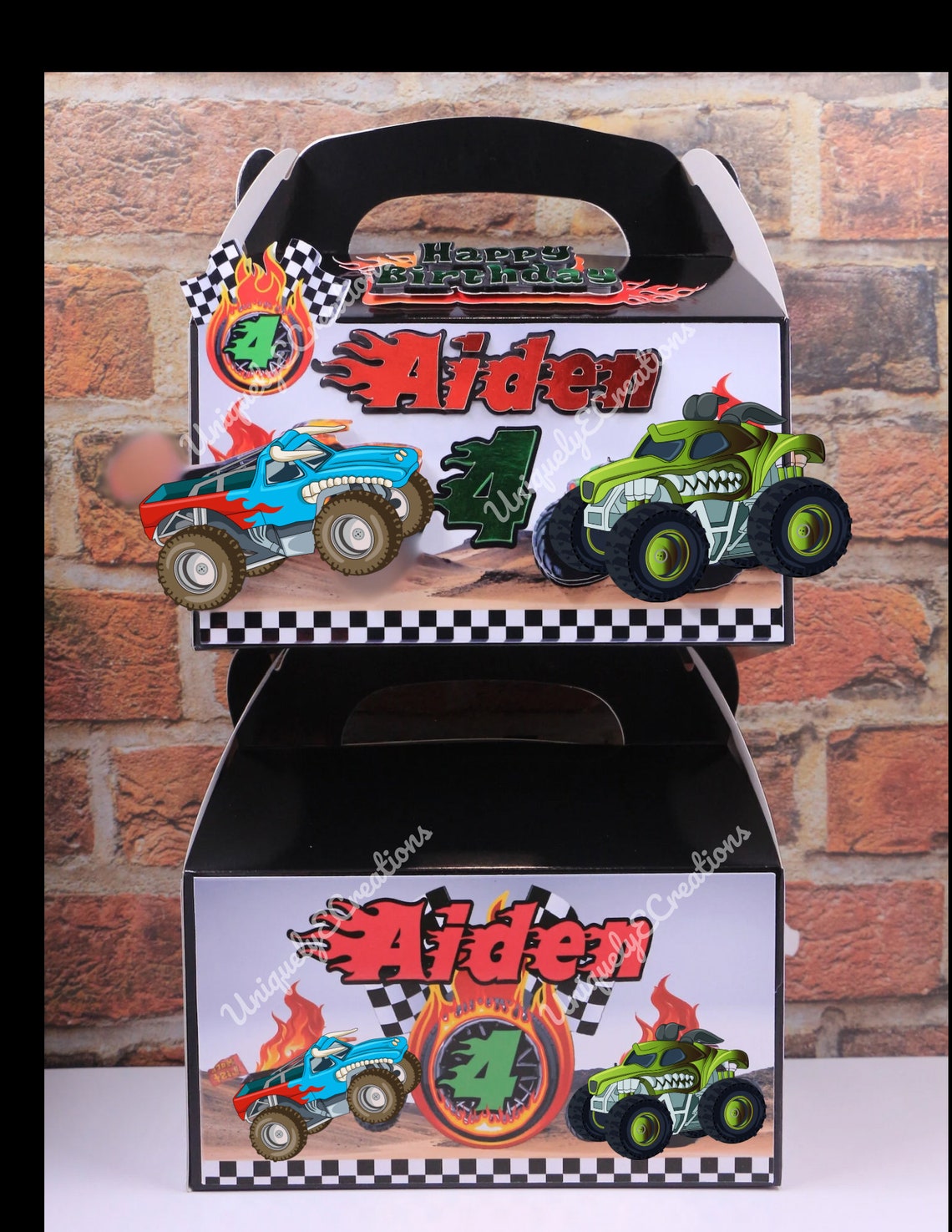 Monster Jam Gabble Boxes - Etsy