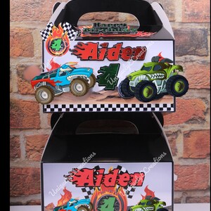 Monster Jam Gabble Boxes - Etsy