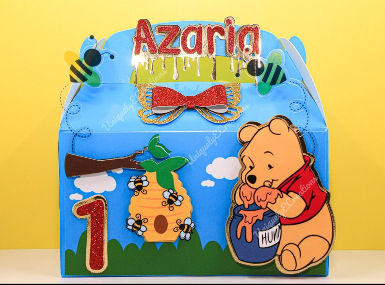 Winnie the Pooh Gabble Boxes - Etsy