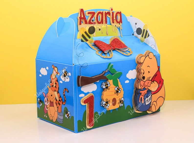 Winnie the Pooh Gabble Boxes - Etsy