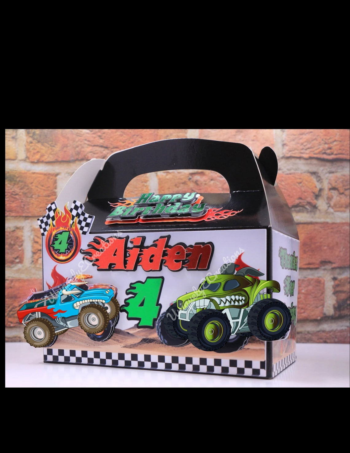 Monster Jam Gabble Boxes - Etsy