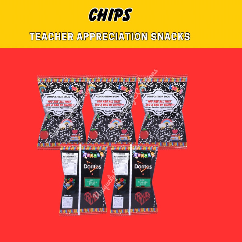 Composition Notebook Teacher Snack Box - Etsy