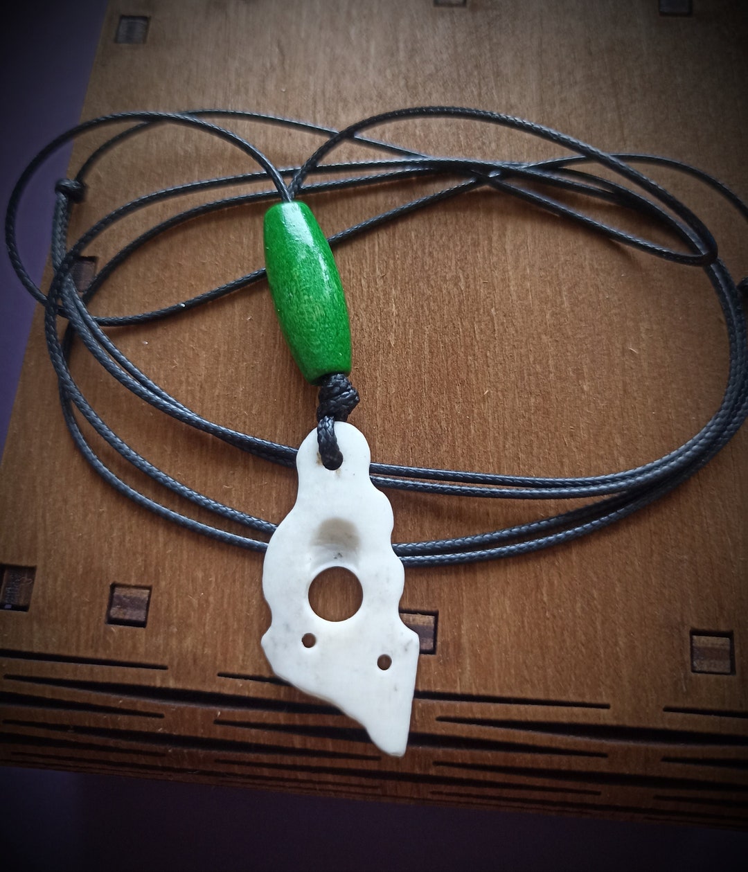 Bone Amulet Prosperity Luck Bringer Magic Spell Ritual Talisman Against ...