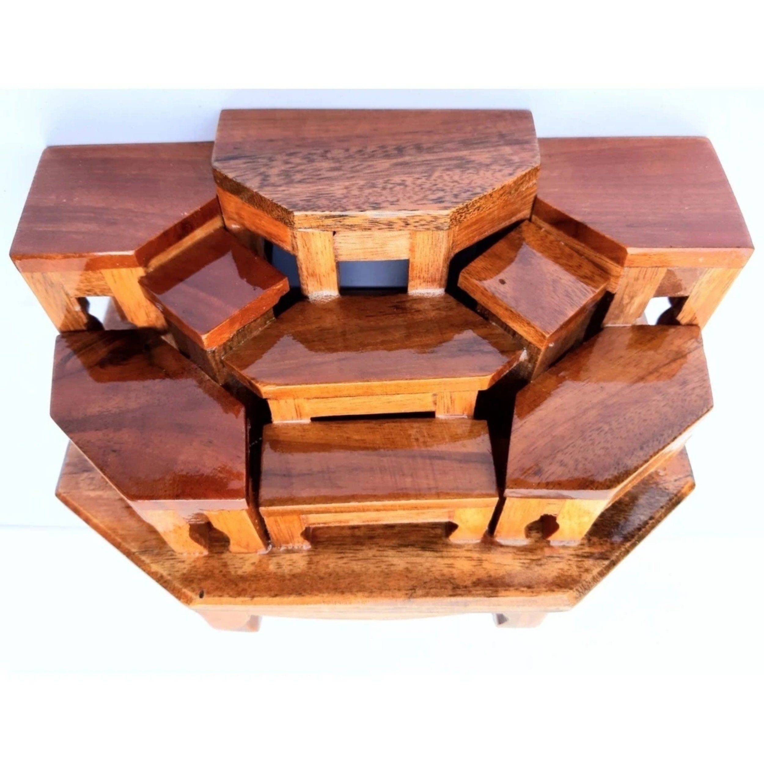 Handcrafted Wooden Mini Altar Table for Buddha Amulet Small - Etsy