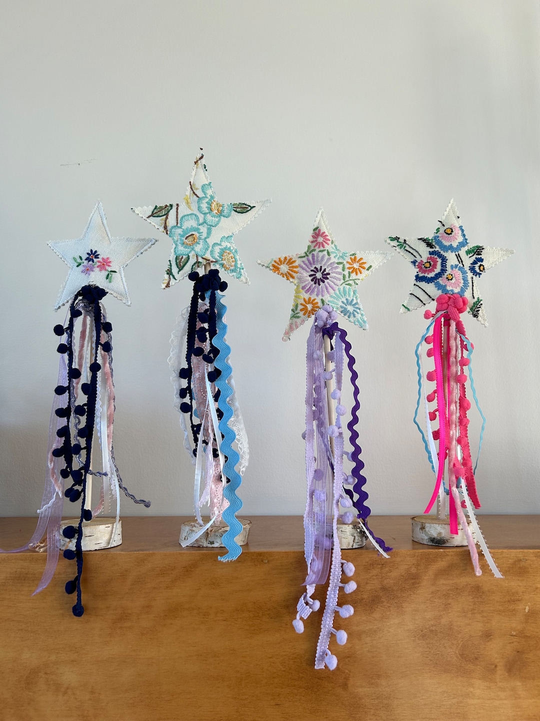 Embroidered Magic Fairy Wand for Kids Halloween Magic Fairy Wand Gift ...