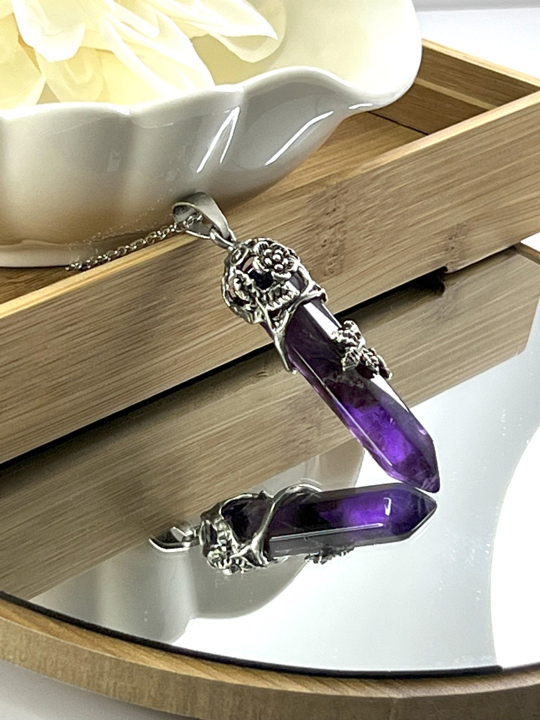 Necklace Crystal, Point Necklace,crystal Necklace for Women,healing ...