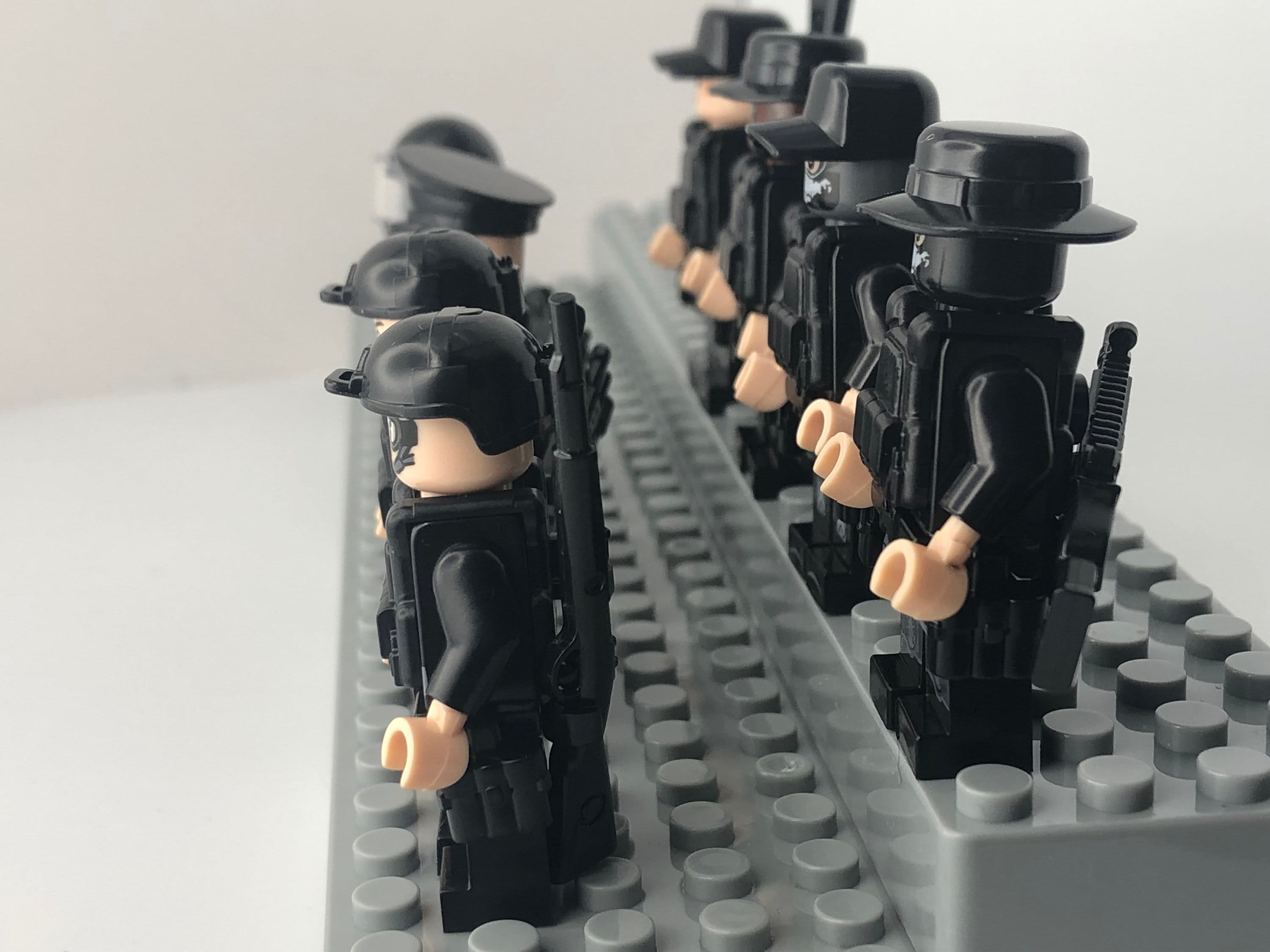 Swat Minifigure Pack Minifigure Lot Police Forces Swat Minifigures - Etsy