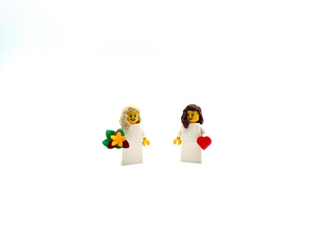 LEGO Minifigures - Bride and Groom - Wedding - Wedding Gift - CHOOSE ...