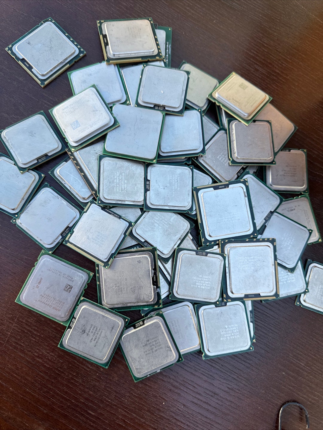 Lot of 100 Mixed Intel C2D CPU for Gold Recovery Scrap - Etsy