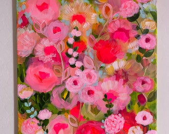 Original Painting CANDY NECKLACE by Joy Linscott Handpainted on ...