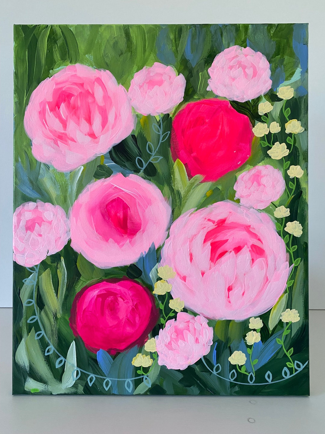 Original Painting “SUMMER FRAGRANCE” by Joy Linscott Handpainted on ...