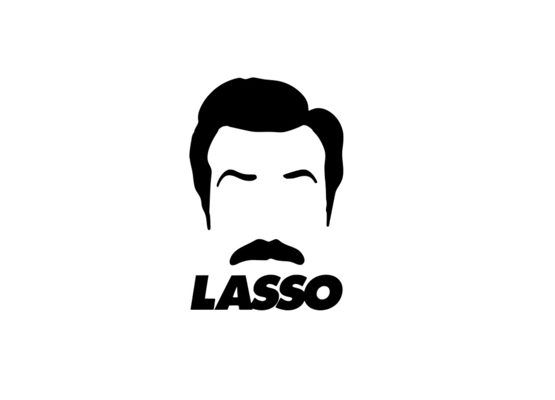 Lasso Stache - Vinyl Decal - Etsy