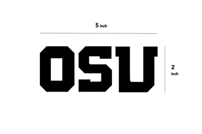 OSU - Vinyl Decal - Etsy