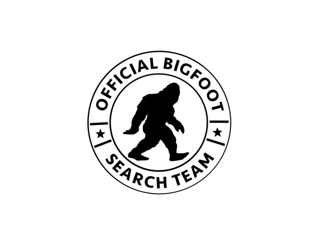 Bigfoot Search Team - Vinyl Decal - Etsy