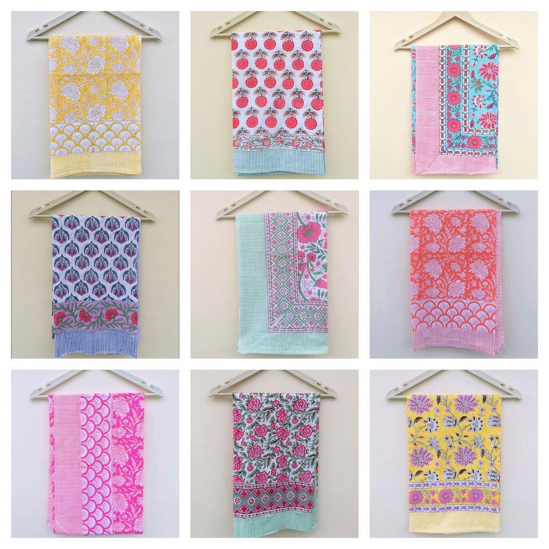 Floral Printed Cotton Sarong | Beach Wrap Large Pareo | Bachelorette Party Scarves | Fashion ...