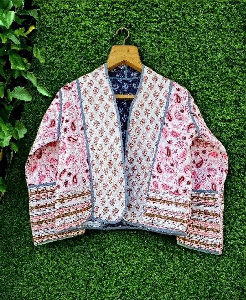 Quilted Paisley Jacket - Etsy Quilted Paisley Jacket - Etsy