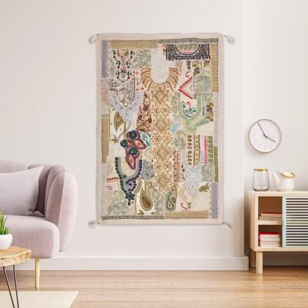 Drawing/living Room Wall Decor Tapestry, Wall Hanging Heavy Embroidery ...
