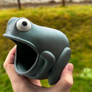 3D Printed Frog Pen Pot: Desk Stationary Holder - Etsy