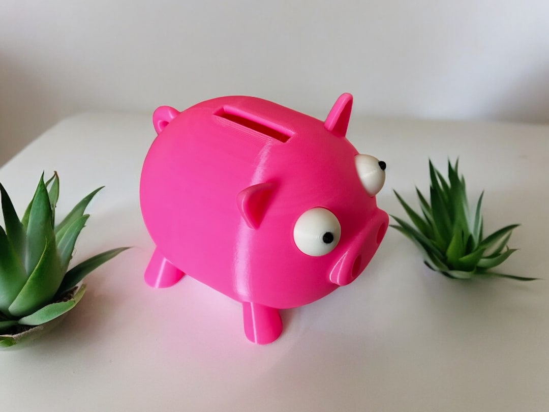 3D Printed Mini Piggy Bank: Collectable Money Box - Etsy