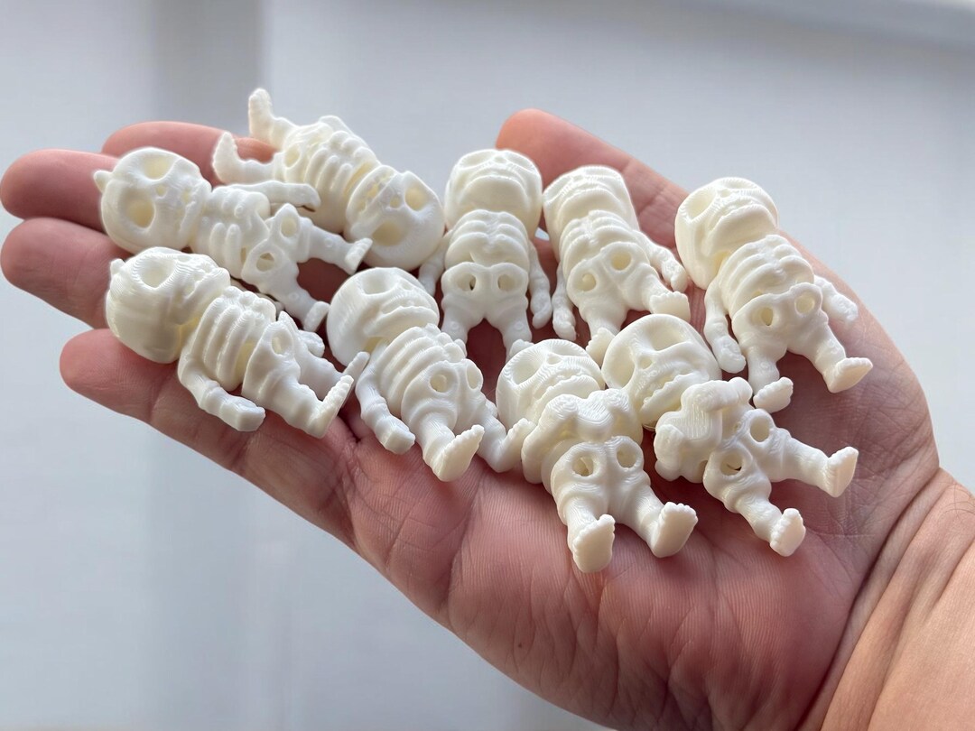 Mini Skeletons Bundle | 3D Printed | Fidget Toys | Party Favour ...