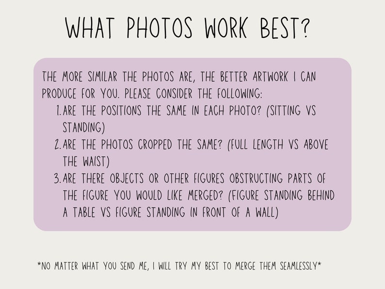 Merge Photos Add-on - Etsy