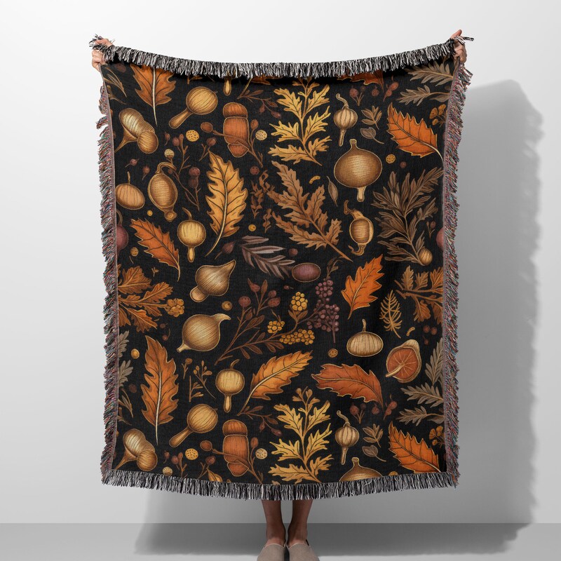 Fall Throw Blanket - Etsy