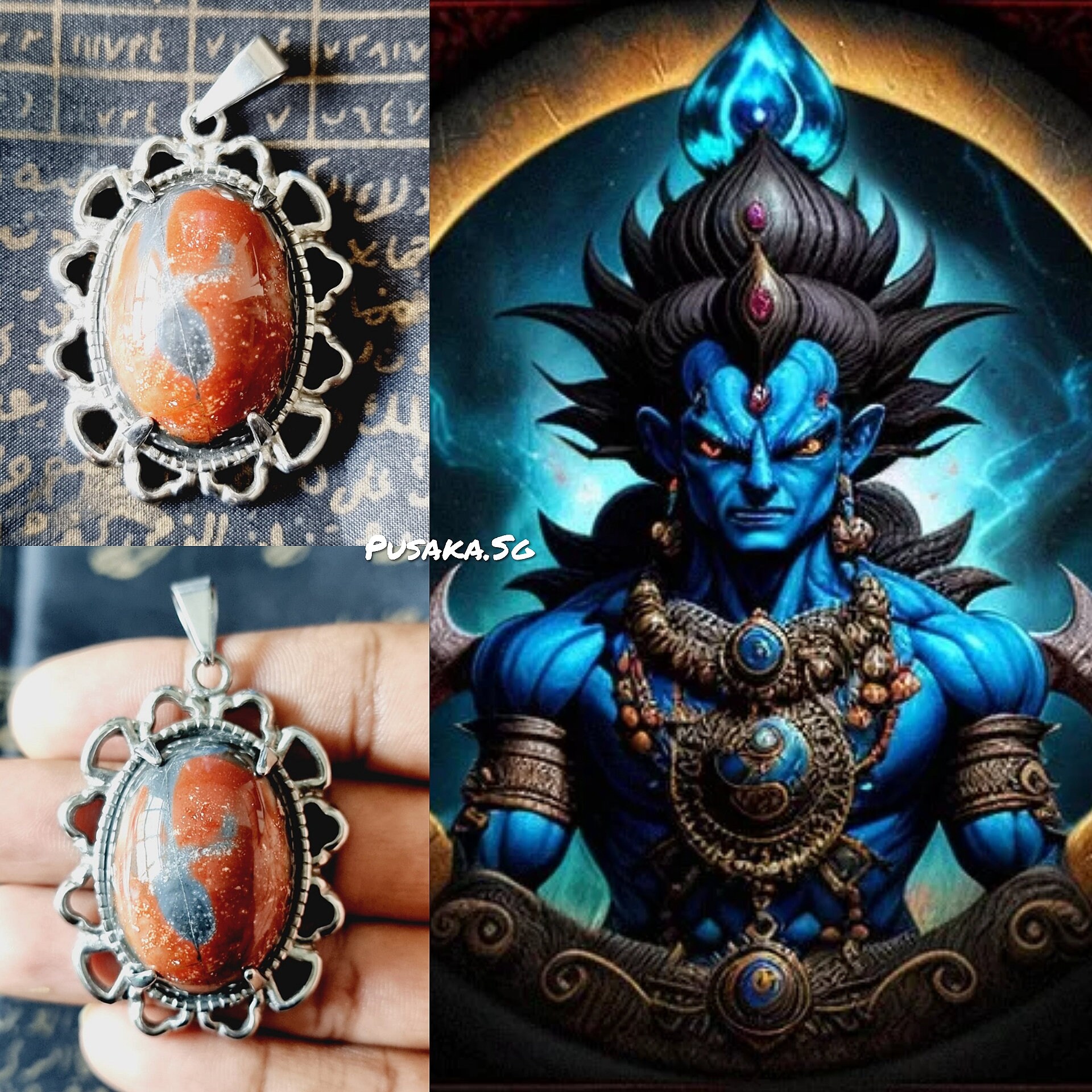 Most Auspicious And All Rounder Khodam Dewa Kala RauAsura Rahu ...