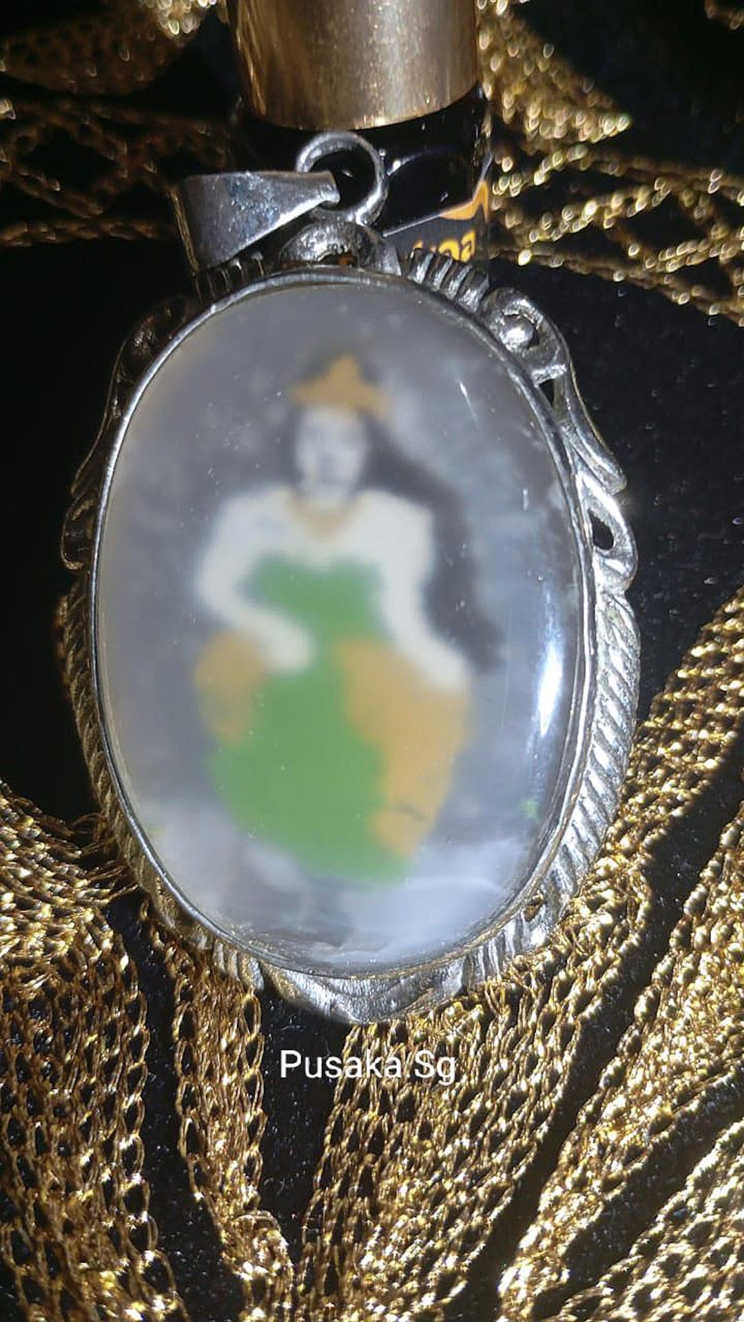 Khodam Queen Nyai Roro Kidul Mustika Stone Liontin Pendant,actual ...