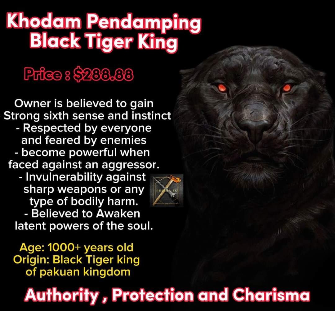 Customised Special and Most Powerful Protection and Authority Black ...